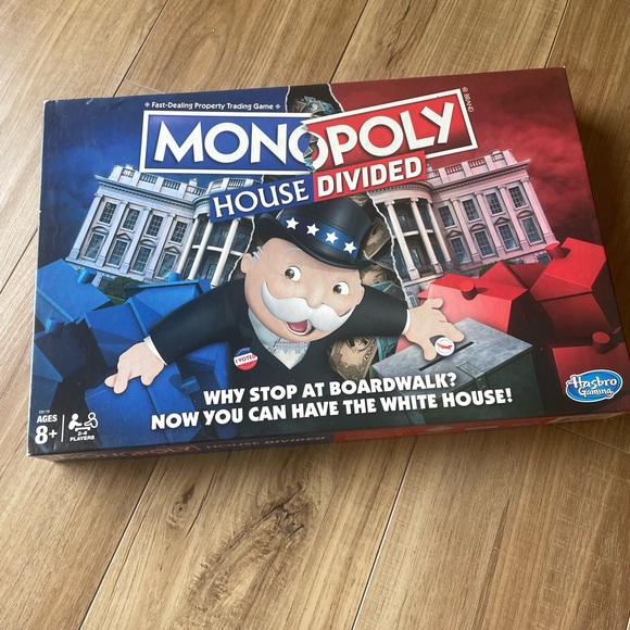 Hasbro | Games | Hasbro Monopoly House Divided Edition | Poshmark